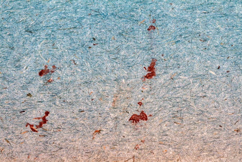 Blue Handmade Paper Texture Stock Image - Image of closeup, parchment ...