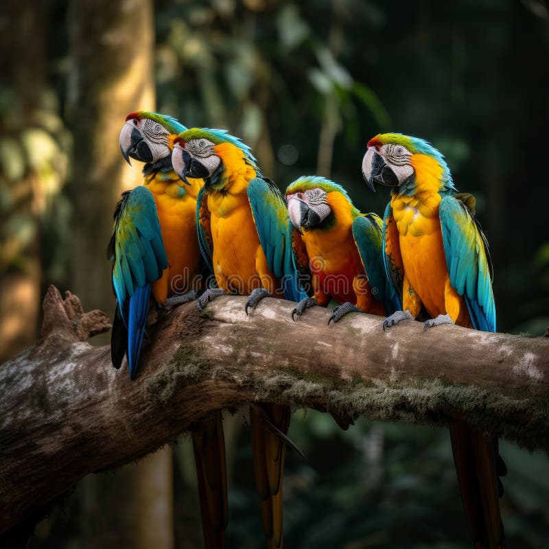 Bird Courtship Color Stock Illustrations – 56 Bird Courtship Color ...