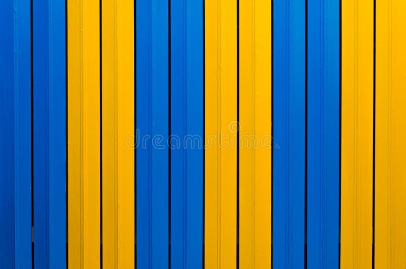 Blue and yellow radiator stock image. Image of house - 184131013