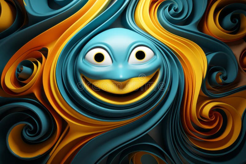 Trippy Smiley Face Wallpaper Stock Illustrations – 621 Trippy Smiley ...
