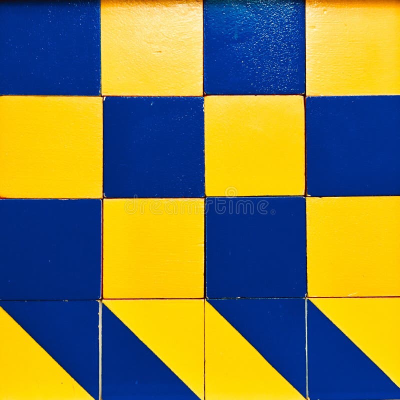 Red yellow squares pattern stock photo. Image of square - 27595070