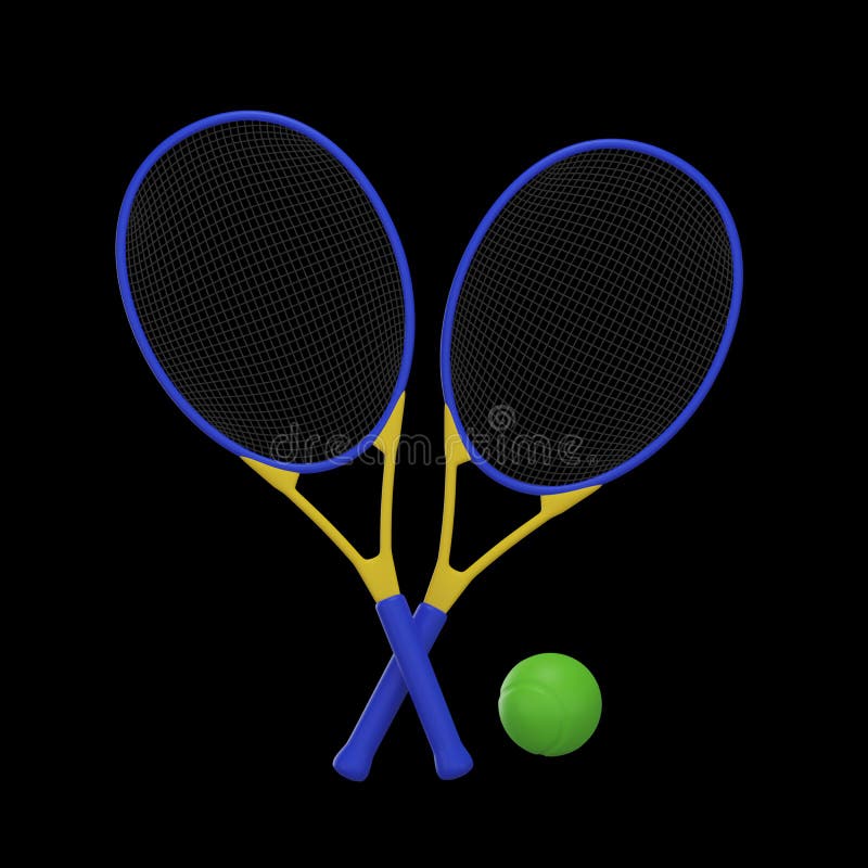 3d Blue Tennis Racket Stock Illustrations – 1,131 3d Blue Tennis Racket ...