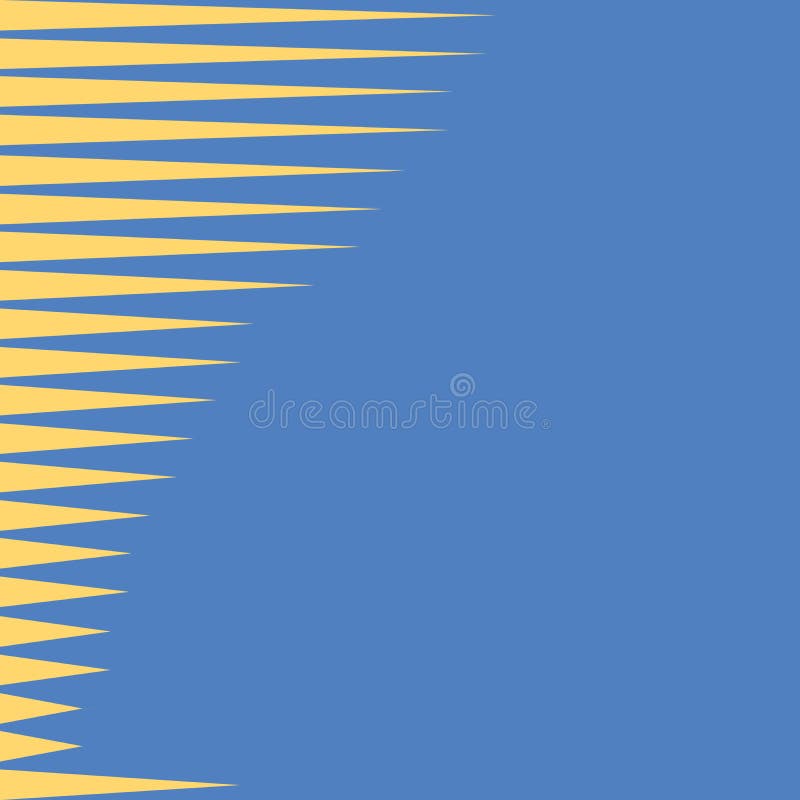 Blue and Yellow Triangle Geometric Pattern Abstract Background Vector ...