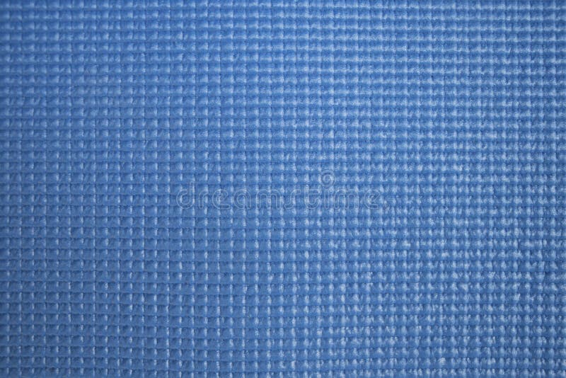 Blue Yoga Mat Texture Background Stock Photo - Image of structure ...