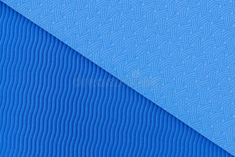 Blue yoga mat texture stock image. Image of design, studio - 71042635