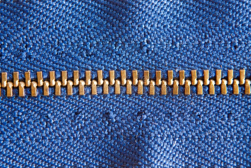 Blue zipper stock photo. Image of zipper, macro, blue - 20645886
