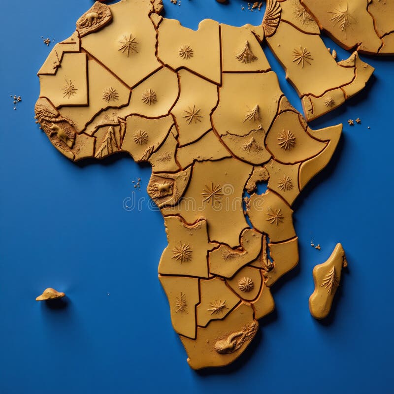 Clay African Map Stock Illustrations – 172 Clay African Map Stock ...