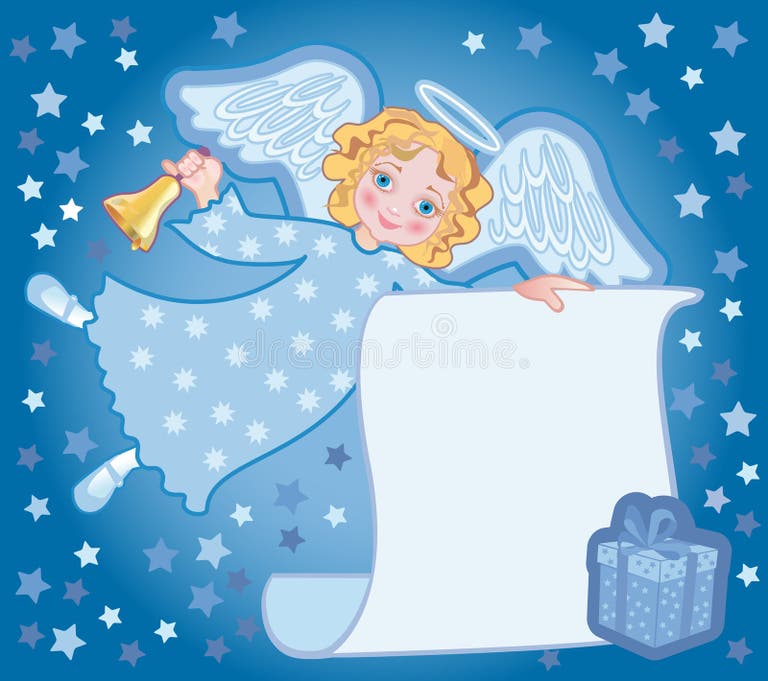 The Bluebell of Christmas Rings Stock Vector - Illustration of give ...