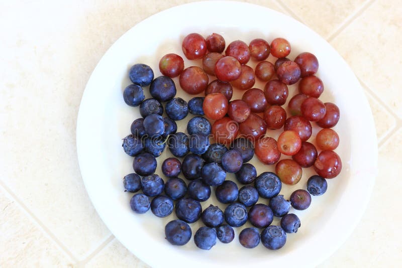 Blueberries and Grapes stock image. Image of lifestyle - 72168015