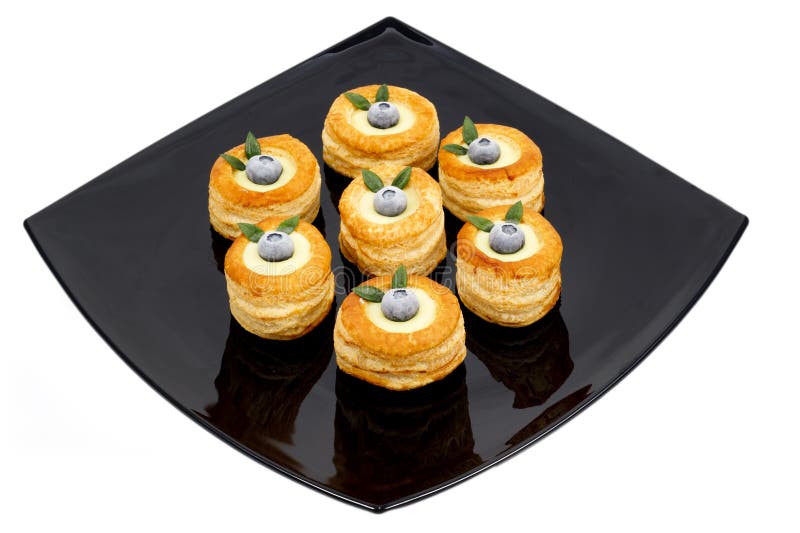 Blueberries voulevant stock image. Image of love, cuisine - 29429571