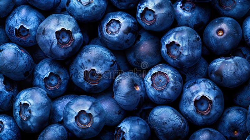 Blueberries Background. Fresh Blueberries Close-up. Blueberries Texture ...