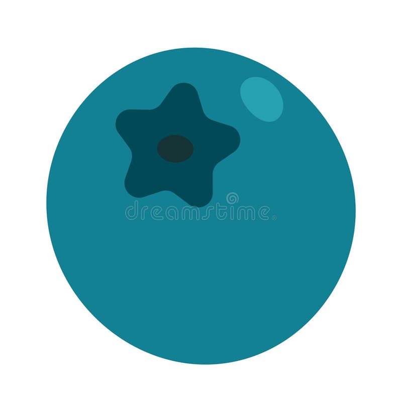 Blueberry Berry Icon stock vector. Illustration of symbol - 277933499