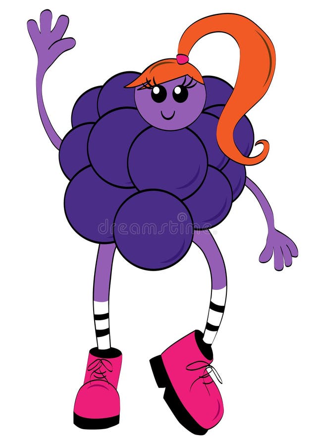 Blueberry Girl Stock Illustrations – 571 Blueberry Girl Stock ...