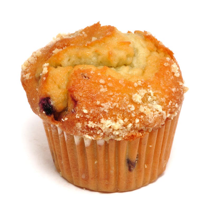Blueberry Muffin Stock Image Image Of Sweet Isolated 12069607