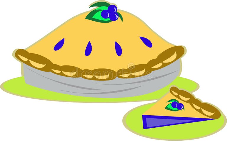 Crust Blueberry Pie Stock Illustrations – 4,070 Crust Blueberry Pie ...