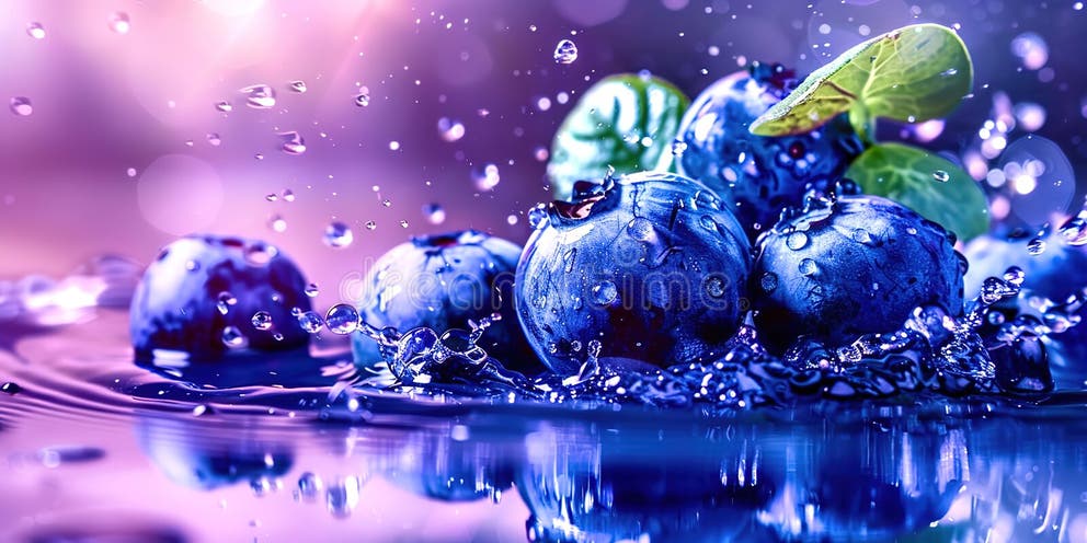 Blueberry wet close-up stock photo. Image of blueberry - 334024104