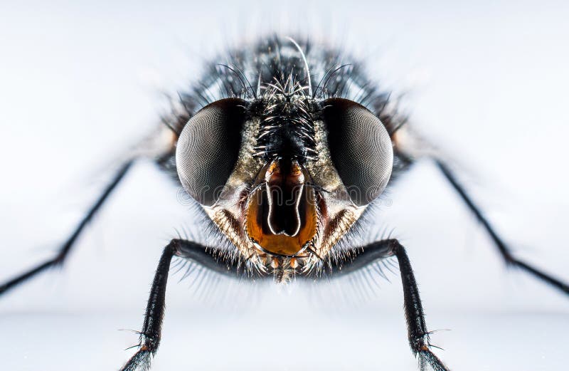 Bluebottle fly macro stock photo. Image of closeup, macro - 78909376
