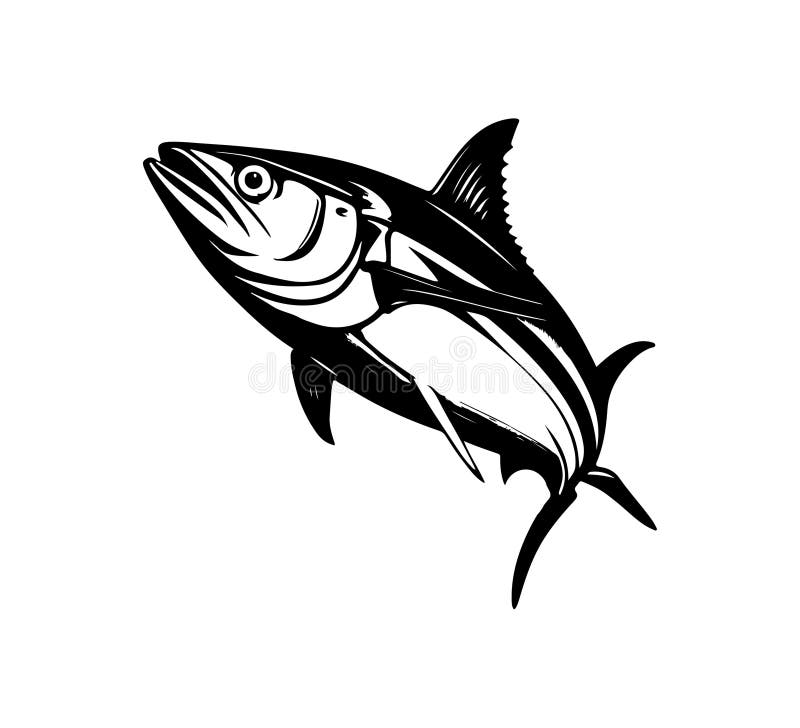 Bluefin Tuna Hand Drawn Vector Illustration Stock Vector - Illustration ... Bluefin Tuna Hand Drawn Vector Illustration Stock Vector - Illustration ...