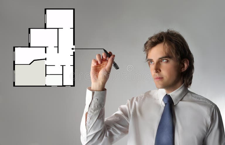 Blueprint Man Stock Illustrations – 12,039 Blueprint Man Stock ...