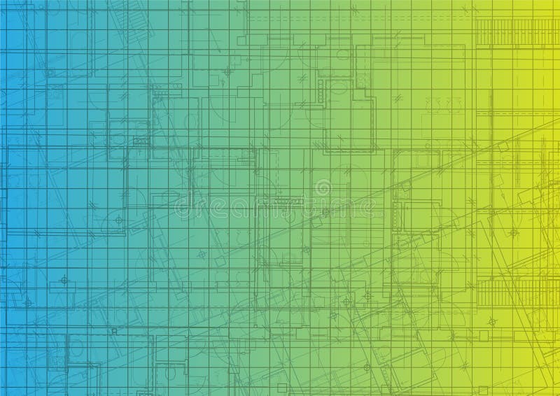Blueprint background stock vector. Illustration of construction - 11281760
