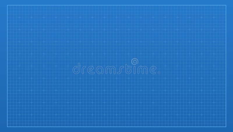 Blueprint Background. Blue Lined Architecture Stock Vector ...