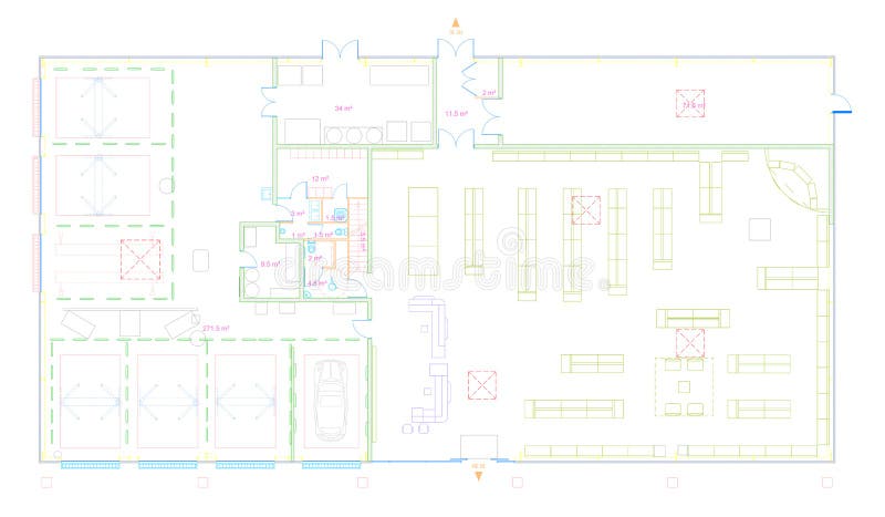Commercial Building Blueprint
