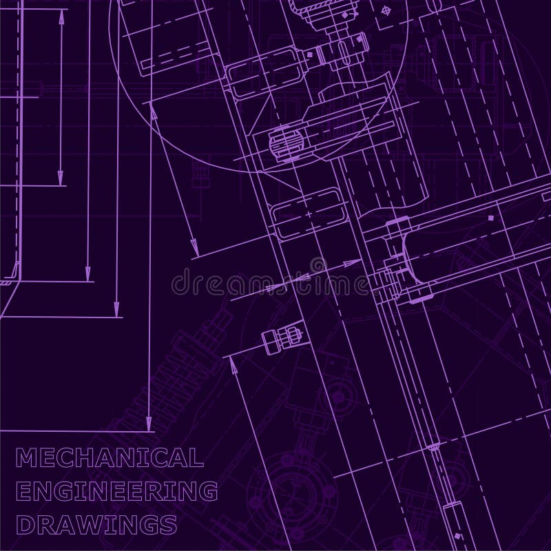 Blueprint. Corporate Identity. Vector Engineering Illustration Stock ...