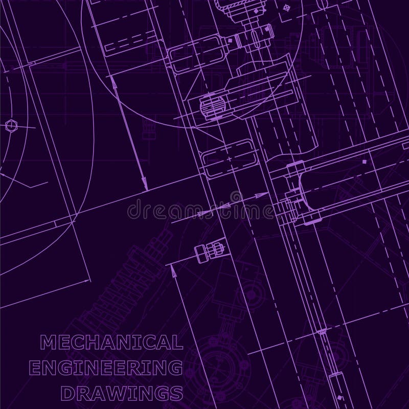 Blueprint. Corporate Identity. Vector Engineering Illustration Stock ...