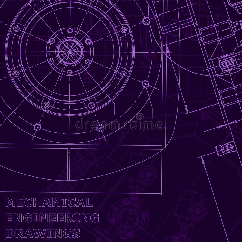 Blueprint. Corporate Identity. Vector Engineering Illustration Stock ...