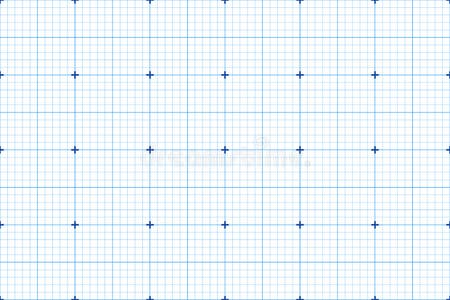 Blueprint Graph Paper. Seamless Pattern. Blue School Background. Grey ...
