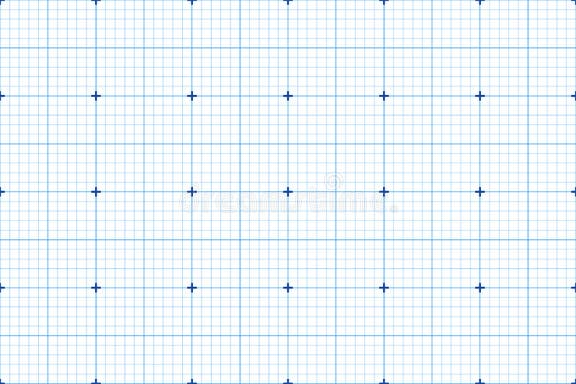 Blueprint Graph Paper. Seamless Pattern. Blue School Background. Grey ...
