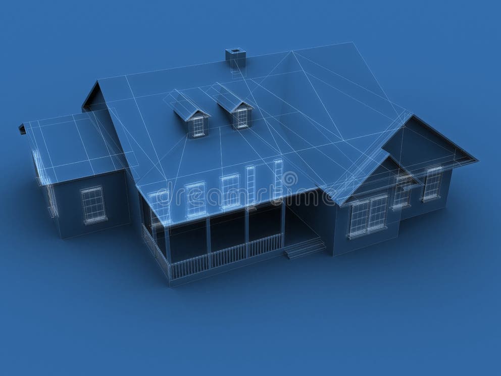 Wire Blueprint House Stock Illustrations – 8,495 Wire Blueprint House ...
