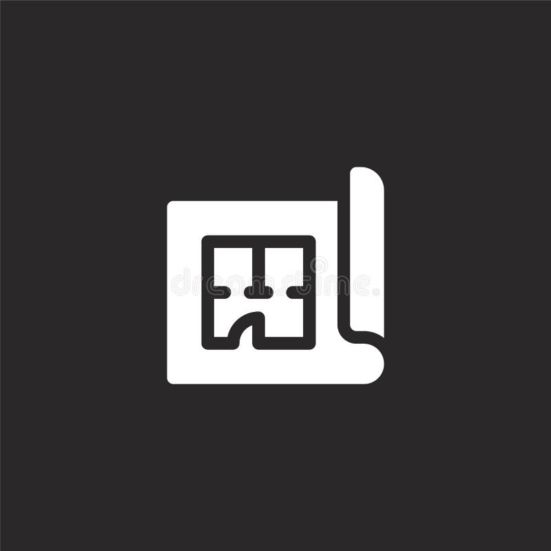 Blueprint Icon. Filled Blueprint Icon for Website Design and Mobile ... Blueprint Icon. Filled Blueprint Icon for Website Design and Mobile ...