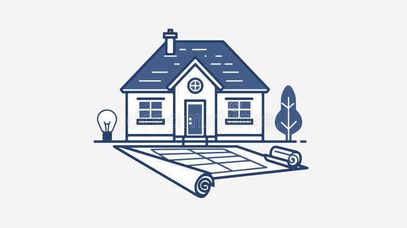 Blueprint Icon with Lightbulb: Professional Design Blueprint Icon Usage ...