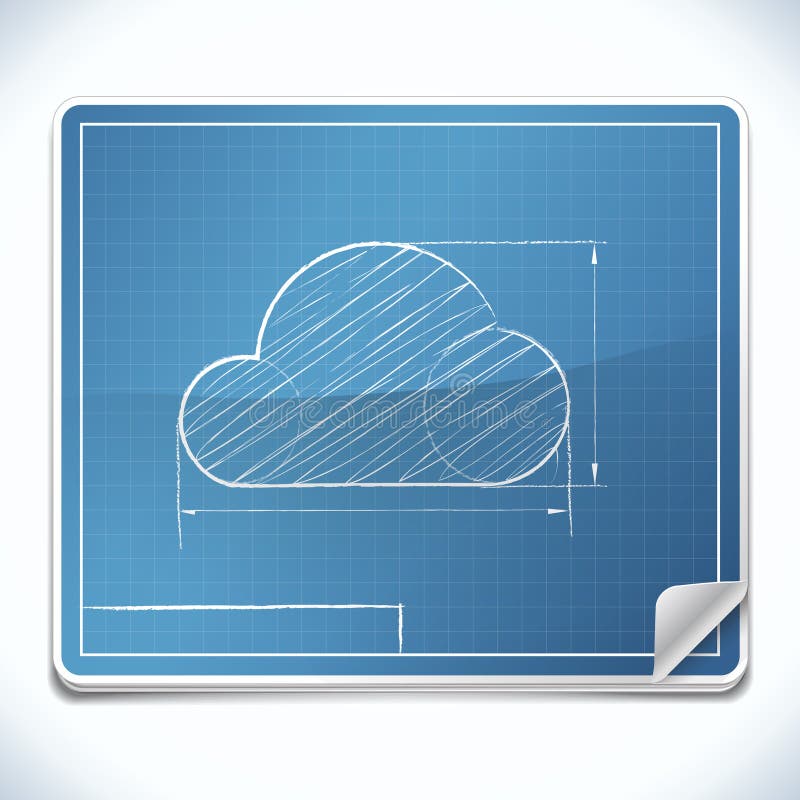 Blueprint Icon stock vector. Illustration of design, apartment - 31082480