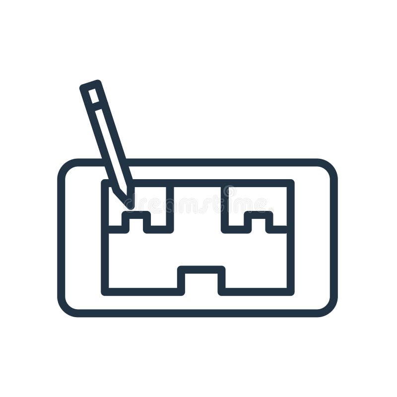 Blueprint Icon Vector Isolated on White Background, Blueprint Sign ...