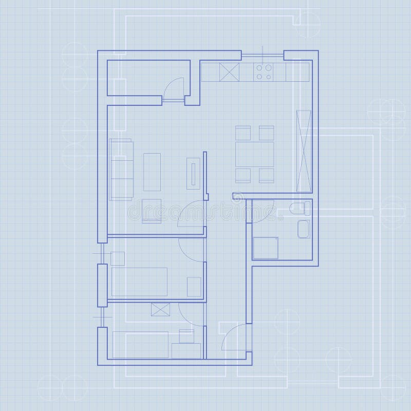 Blueprint elements stock vector. Illustration of development - 29026362