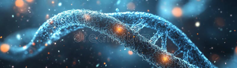 The Blueprint of Life, a Captivating Display of Intertwined Dna Strands ...