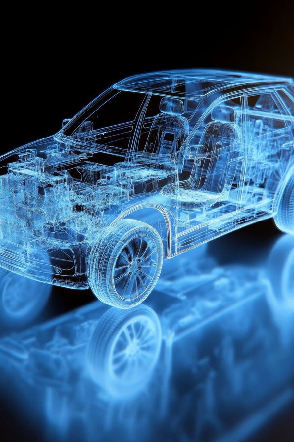 Blueprint of a Modern SUV a Glimpse into Automotive Engineering and ...