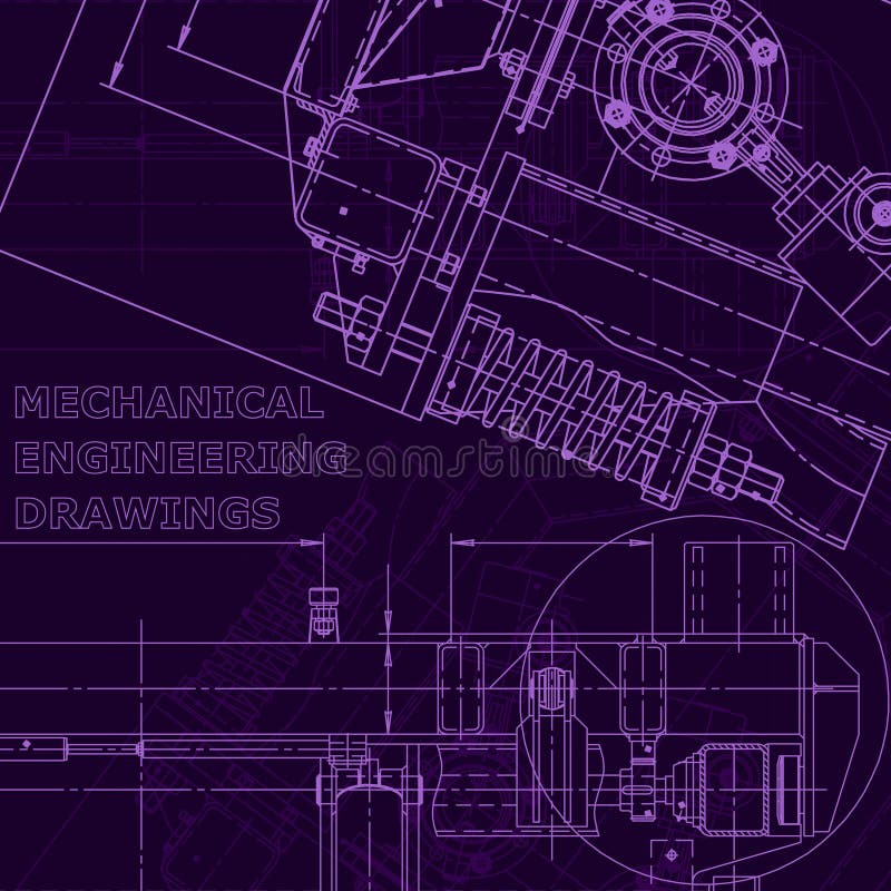 Blueprint. Corporate Identity. Vector Engineering Illustration Stock ...