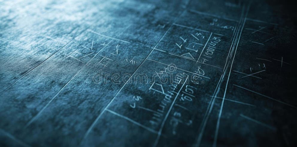 Blueprint Shows Technical Drawing with Measurements and Specifications ...