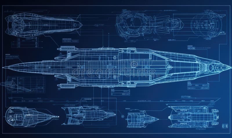 The Blueprint of the Spacecraft Showcases Intricate Design of Its Life ...
