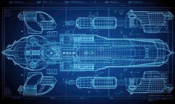 The Blueprint of the Spacecraft Showcases Intricate Design of Its Life ...