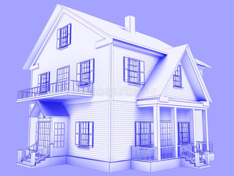 Home exterior stock illustration. Illustration of rental - 52149433