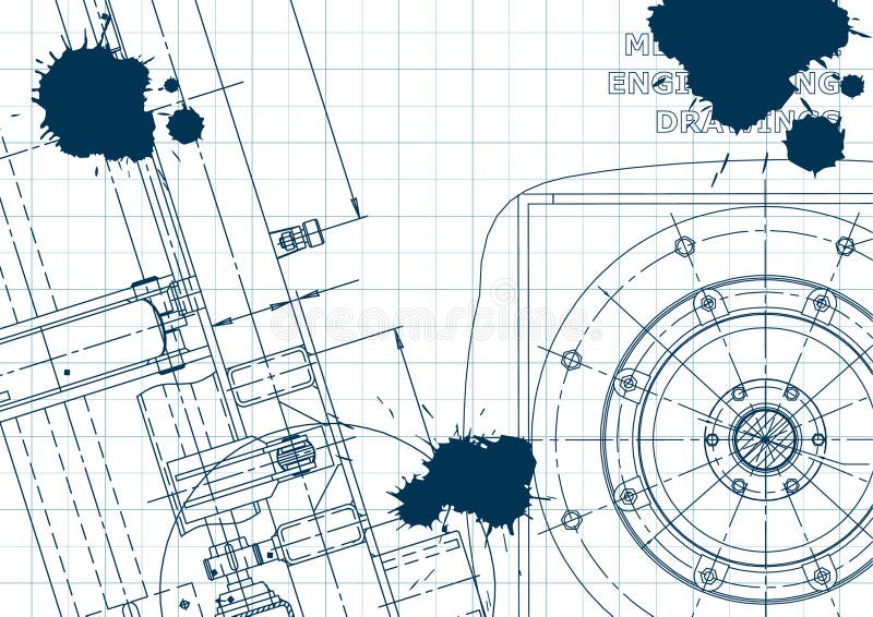 Blueprint, Scheme, Plan, Sketch Stock Vector - Illustration of hard ...