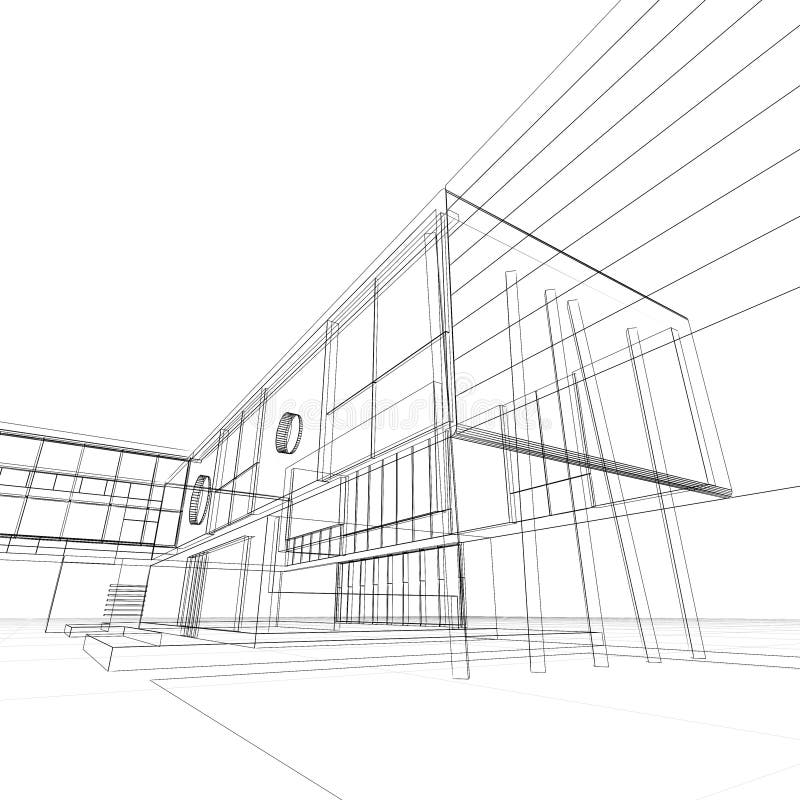 Blueprint white isolated stock illustration. Illustration of ...