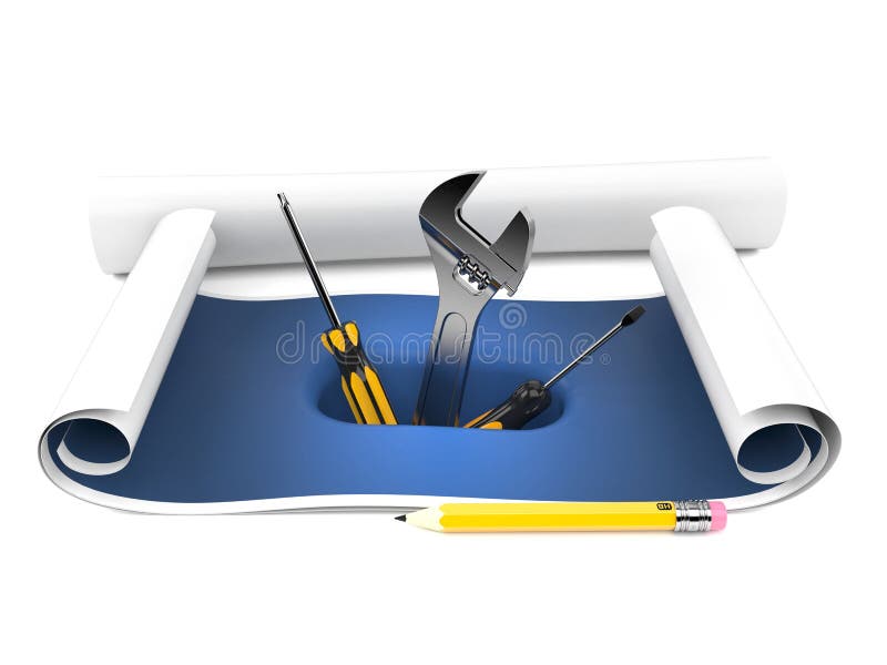 Screwdriver Blueprint Stock Illustrations – 378 Screwdriver Blueprint ...