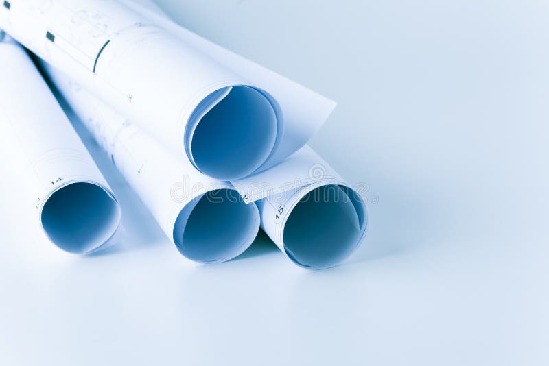 Blueprints stock photo. Image of development, paper, document - 62878644
