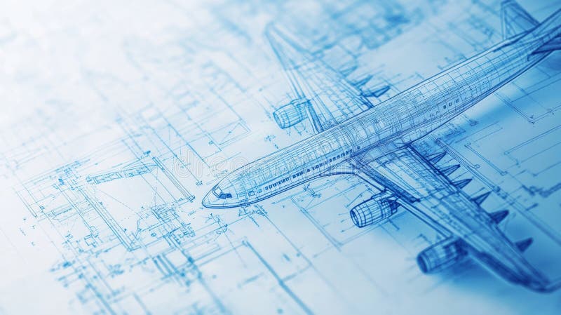 Blueprints Showcase Detailed Design of an Airplane Structural ...