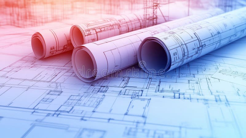 Blueprints Unfurled Architectural Dreams in the Making, Engineering ...
